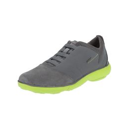 Geox Herren Sneaker "Geox Sneaker Leder/Mesh", Gr. 40, bunt, Leder, Textil, Schuhe
