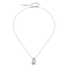 Damen Kette mit Anhänger "mit Anhänger in Tropfenform, Silber 925", 45cm, Silber 925 (Sterlingsilber), silber, Giorgio Martello MILANO, Silber 925