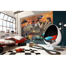 Komar Fototapete "Digitaldruck Vlies - Cars Carosaurus - Gr&ouml;&szlig;e 300 x 250 cm", Rollen:, bunt, Tapeten, Kinderzimmer