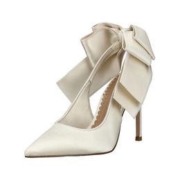 Steve Madden Damen High-Heel-Pumps "Steve Madden Pumps Textil", Gr. 38ivory, Textil, Schuhe