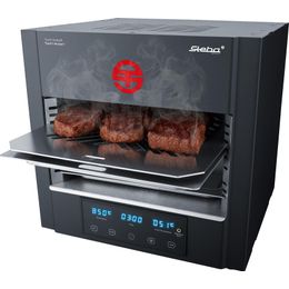 Tischgrill Steba, B:38cm H:36,5cm T:37cm, schwarz, Kontaktgrill_Standgrill_Tischgrill_Teppanyakigrill, "PS E2600 XL DEVIL’S HEAVEN"