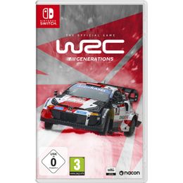 nacon Spielesoftware "WRC Generations", Nintendo Switch, rot, Spielesoftware