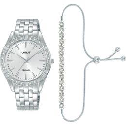 Lorus Damen Quarzuhr, silber, Armbanduhren, Armbanduhr, Damenuhr, Edelstahlarmband, Ideal auch als Geschenk