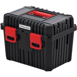Prosperplast Werkzeugbox "HEAVY", B:44,5cm H:33,7cm T:36cm, schwarz, Aufbewahrungsboxen, 45,5 x 36 x 33,7 cm