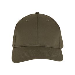 Brandit Damen Snapback Cap "Brandit Basecap"olive, unifarben, 98% Baumwolle, 2% Elasthan, Caps