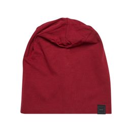 MSTRDS Damen Beanie "MSTRDS Unisex Jersey Beanie"maroon, Baumwolle, M&uuml;tzen