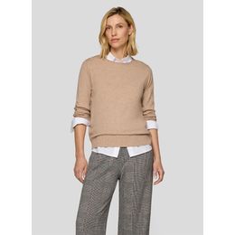 Rabe Damen Strickpullover "Pullover"braun, Gr. 36, unifarben, 50%Polyester, 30%Viskose, 20%Polyamid, Pullover