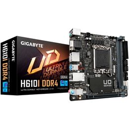 Gigabyte Mainboard "H610I DDR4", B:17cm H:3,5cm T:17cm, schwarz, Mainboards