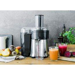 Gastroback Entsafter "40117 Vital Juicer Pro", B:26,8cm H:39,6cm T:20,5cm, silber, Entsafter