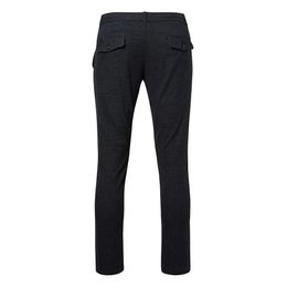 Herren Leinenhose "ESRA Leinen", schwarz, Gr. 32, Pioneer Authentic Jeans, gemustert, Web, Obermaterial: 52% Baumwolle, 30% Polyester, 16% Viskose,