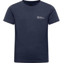 Jack Wolfskin Jungen T-Shirt "ESSENTIAL COTTON T K", blau, Gr. 164, Obermaterial: 100% Baumwolle, Shirts