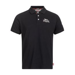 Lonsdale Poloshirt 'Bruan' Herren Gr&ouml;&szlig;e XL schwarz / wei&szlig;