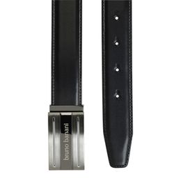Bruno Banani Herren Koppelg&uuml;rtel, schwarz, festlich, Gr. 115, gepflegt, unifarben, Leder, G&uuml;rtel, Business-G&uuml;rtel