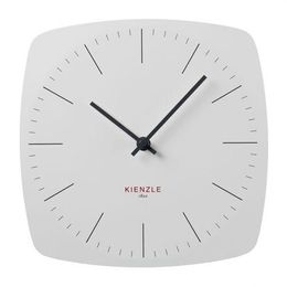Kienzle DCF Funk-Wanduhr Modern 24.8 cm wei&szlig;