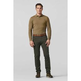MEYER Herren Lederg&uuml;rtel "G&uuml;rtel", braun, Gr. 125, unifarben, Baumwolle, G&uuml;rtel, aus hochwertigen Rindleder