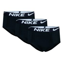 Nike Sportswear Jungen Slip, Gr. 164, schwarz, Jersey, Obermaterial: 95% Baumwolle, 5% Elasthan, unifarben, Unterhosen, für Kinder