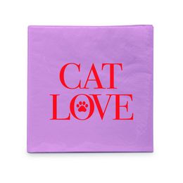 Servietten DESIGN@HOME CAT LOVE