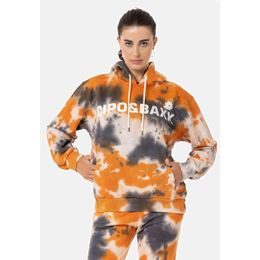 Cipo & Baxx CIPO & BAXX Damen Trainingsanzug "Homewear", orange, Gr. S, unifarben, 100% Baumwolle, Sportanz&uuml;ge, mit praktischen Seitentaschen, WLR149