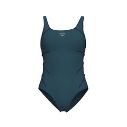 arena Damen Badeanzug "W JEWEL ONE PIECE LOW C CUP R", blau, Gr. 40, Obermaterial: 68% Polyamid, 32% Elasthan, Badeanz&uuml;ge