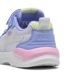 Puma Kinder Sneaker "X-Ray 3 Sneakers Kinder", Gr. 24wei&szlig; silber mist intense lavender gray lila, Obermaterial: Textil, Synthetik. Futter: Textil.