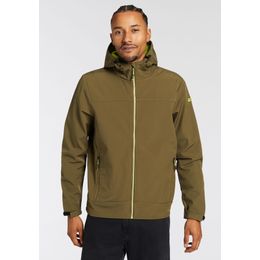 Killtec Herren Softshelljacke "MN SFTSHLL JCKT", gr&uuml;n, Gr. XL, Obermaterial: 100% Polyester, Jacken