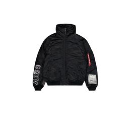 Alpha Industries Jacke Herren Gr&ouml;&szlig;e XXXL rot / schwarz / wei&szlig;