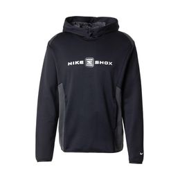 Nike Sportswear Sweatshirt 'SHOX' Herren Gr&ouml;&szlig;e XXL dunkelgrau / schwarz / wei&szlig;