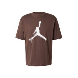 Jordan T-Shirt Herren Gr&ouml;&szlig;e XS schoko / wei&szlig;