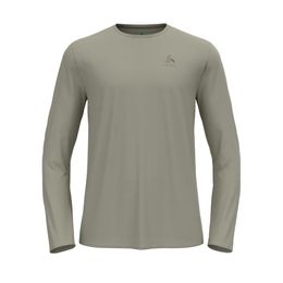 Odlo Zeroweight Chill-Tec T-Shirt Crew Neck L/S Bekleidung Herren grau