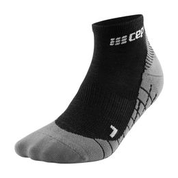 CEP Hiking Light Merino Compression Low Cut Socks Bekleidung Herren schwarz