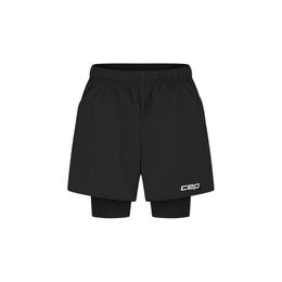 CEP Core Run 2in1 Short Bekleidung Damen schwarz