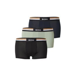 BOSS Boxershorts 'Motion' Herren Gr&ouml;&szlig;e XL dunkelblau / sepia / pastellgr&uuml;n / schwarz