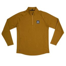 Saysky Blaze Half Zip Light Fleece Bekleidung Herren braun