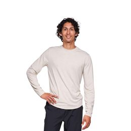 Hoka One One Hoka Essential LS Tee Bekleidung Herren wei&szlig;