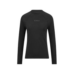 CEP Core Run Merino Base Layer Shirt Long Sleeve Bekleidung Damen schwarz