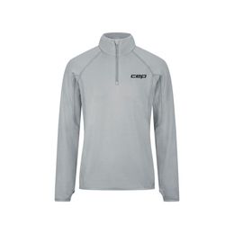 CEP Core Run Thermal Zip Shirt Long Sleeve Bekleidung Damen grau