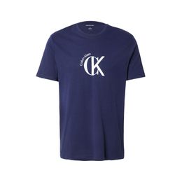 Calvin Klein Jeans T-Shirt Herren Gr&ouml;&szlig;e M marine / wei&szlig;