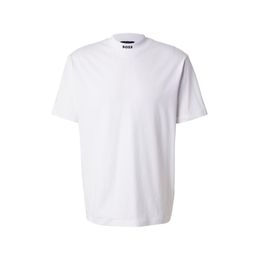 BOSS T-Shirt 'Tee Collar' Herren Gr&ouml;&szlig;e 5XL schwarz / wei&szlig;