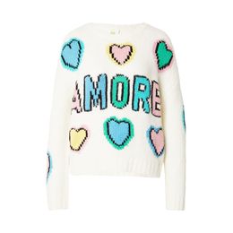 Princess Goes Hollywood Pullover 'AMORE' Damen Gr&ouml;&szlig;e L hellblau / mint / hellpink / offwhite