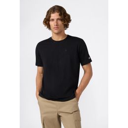T-Shirt Champion "ICONS Wash Crewneck T-Shirt", Damen, Gr. S (44/46), nbk, Obermaterial: 100% Baumwolle, Shirts T-Shirt