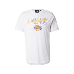 New Era Shirt 'NBA LOSLAK' male White size XXL