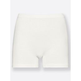w&auml;schepur W&Auml;SCHEPUR Damen Panty, Gr. 40, wei&szlig;, 50% Baumwolle, 50% Polyester, Unterhosen