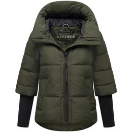Navahoo Damen Steppjacke "Lotusherz XIV", gr&uuml;n, Gr. M, Obermaterial: 100% Polyester. Innenfutter: 100% Polyester. Wattierung: 100% Polyester.