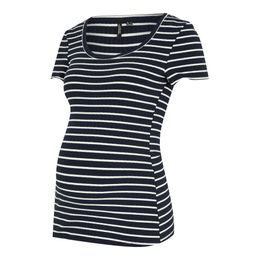 Vero Moda Maternity Umstand T-Shirt 'VMMSEA' Damen Gr&ouml;&szlig;e L navy / wei&szlig;