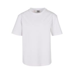 Urban Classics M&auml;dchen Kurzarmshirt "Urban Classics Boys Boys Heavy Oversize Tee"wei&szlig;, Gr. 134, unifarben, 100% Baumwolle, Shirts