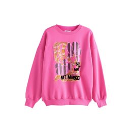 next Sweatshirt Damen Gr&ouml;&szlig;e L/XL braun / aubergine / pink / schwarz
