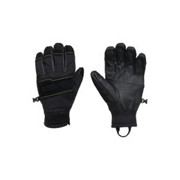 Quiksilver Herren Fleecehandschuhe "Squad Glove"schwarz, Gr. L, Leder, Handschuhe