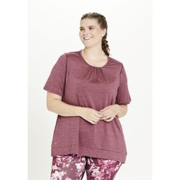 Q BY ENDURANCE Herren Funktionsshirt "BREE MELANGE", rot, Gr. 50, meliert, 92% Polyester, 8% Elasthan, Shirts, mit QUICK DRY-Technologie