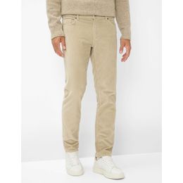 Brax Herren 5-Pocket-Hose "Style CADIZ"sand, Gr. 44, Web, 98% Baumwolle, 2% Elasthan, Hosen