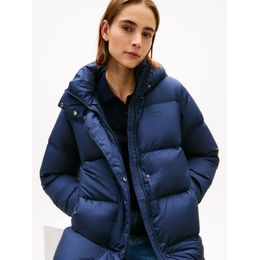 Tommy Hilfiger Damen Steppmantel "MODERN DOWN REG COAT", blau, Gr. XXL, unifarben, Steppware, Obermaterial: 100% Polyester. Füllung: 90% Daunen, 10%